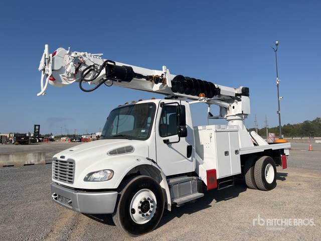 2018 Altec DC47 TR on 2018 Freightliner M2 106 4x2 Digger Derrick Truck ...
