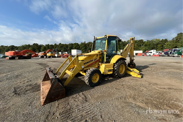 Komatsu WB140 4x4 Backhoe Loader (Inoperable) | Ritchie Bros. Auctioneers