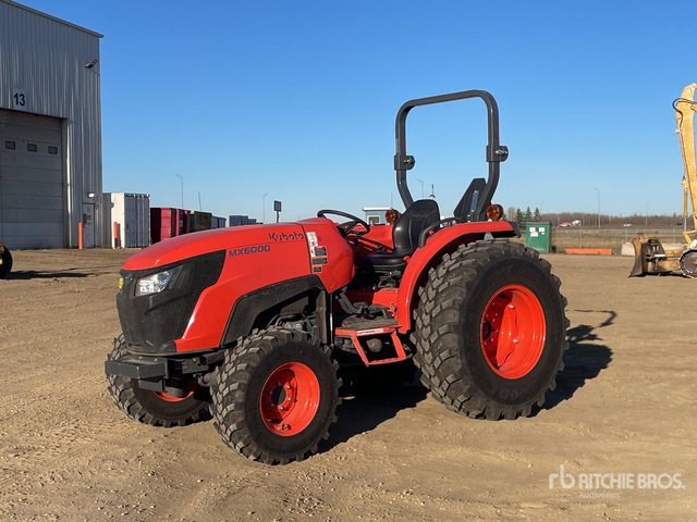 2022 Kubota MX6000 4WD Tracteur agricole utilitaire | Ritchie Bros. Auctioneers