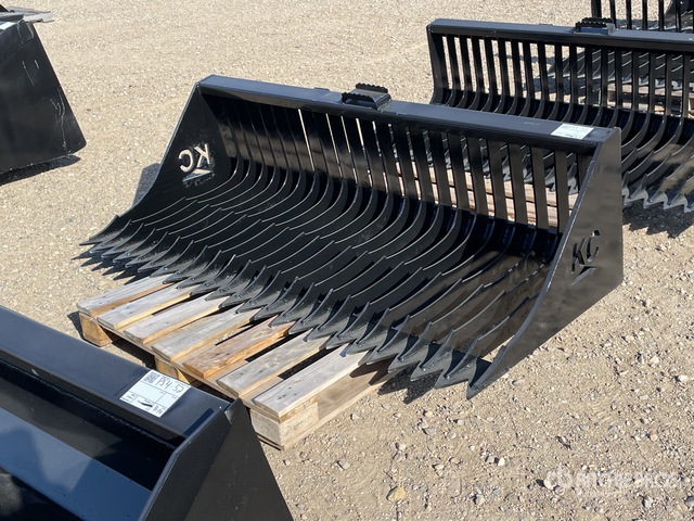 Kit Containers 72 in Skid Steer Root Rake (Unused) | Ritchie Bros ...