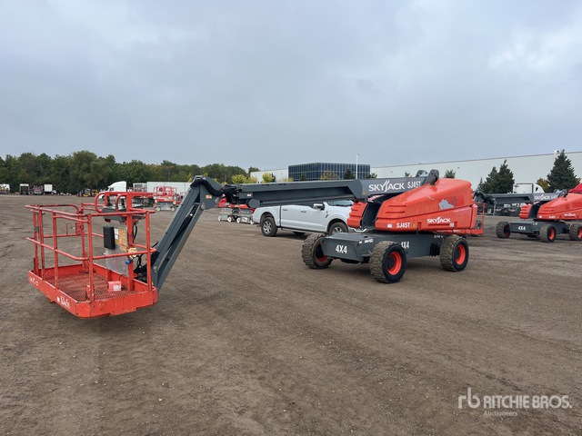 2007 Skyjack SJ45T 4WD Diesel Telescopic Boom Lift | Ritchie Bros ...
