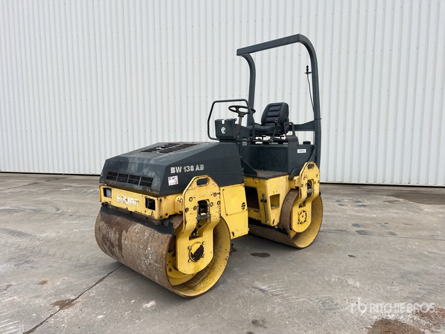 2000 Bomag BW138AD Compacteur Vibrant Tandem Double Drum Roller ...