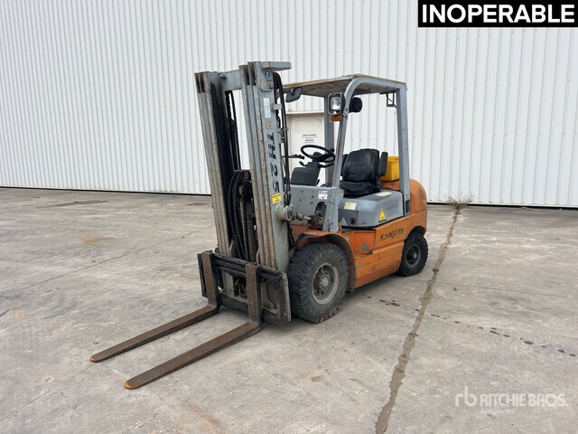 2008 Kargo TH25 1800 kg Chariot Elevateur Pneumatic Tire Forklift ...