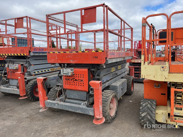 2011 Skyjack SJ7127 4x4 Dual Fuel Scissor Lift | Ritchie Bros. Auctioneers