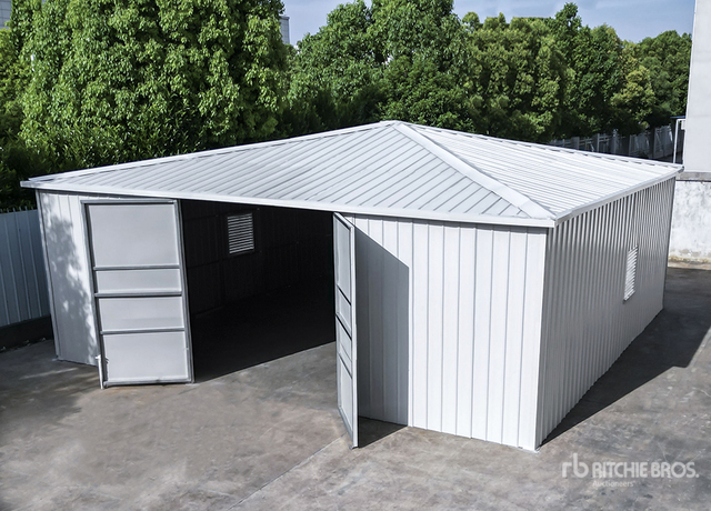 2024 KJ K3030 30 ft x 30 ft x 14 ft Metal Shed (Unused) | Ritchie Bros ...