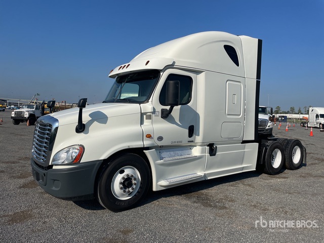 2017 Freightliner Cascadia 125 6x4 T/A Sleeper Truck Tractor ...