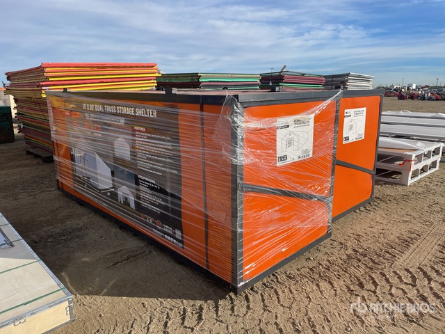 TMG DT3081 30 ft x 80 ft Dual Truss Storage Building (Unused) | Ritchie ...