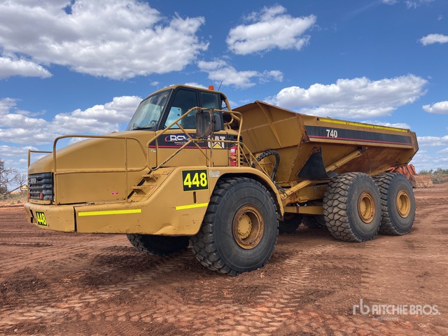 2005 Cat 740 Articulated Dump Truck | Ritchie Bros. Auctioneers