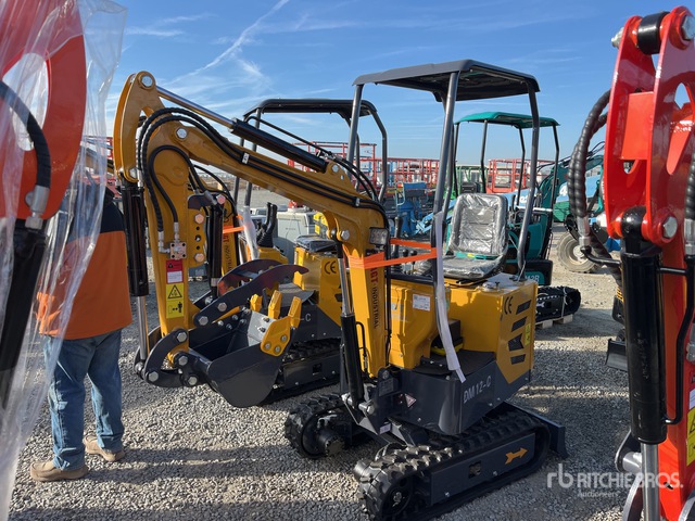 2024 AGT DM12-C Mini Excavator (Unused) | Ritchie Bros. Auctioneers