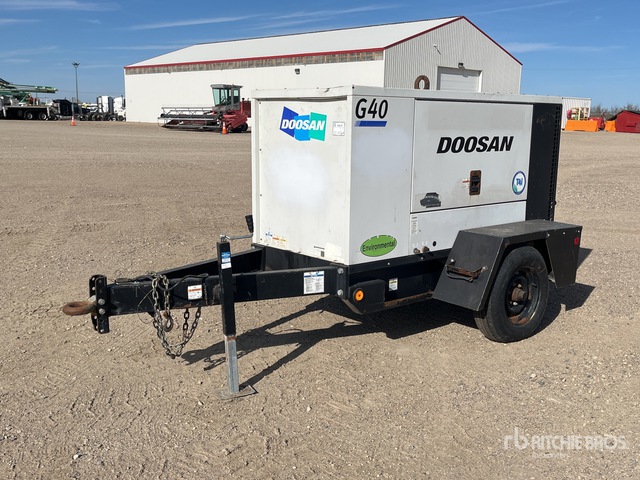 Doosan G40 28 kW Mobile Generator Set | Ritchie Bros. Auctioneers