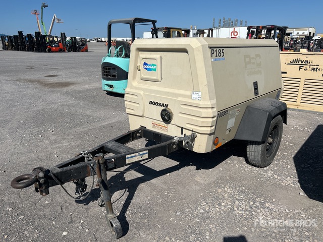 2013 Ingersoll Rand 185 cfm Mobile Air Compressor | Ritchie Bros ...