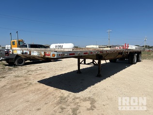1998 Lufkin 48 ft T/A Flatbed Trailer, Abilene, Texas, Estados Unidos (IronPlanet N.º de ...