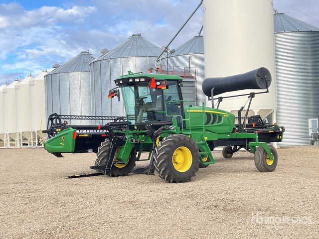 2013 John Deere W150 40 ft Swather Windrower | Ritchie Bros. Auctioneers