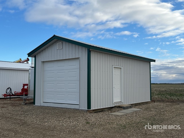Custom Built 14 ft x 24 ft, Skidded Fuel Shed | Ritchie Bros. Auctioneers
