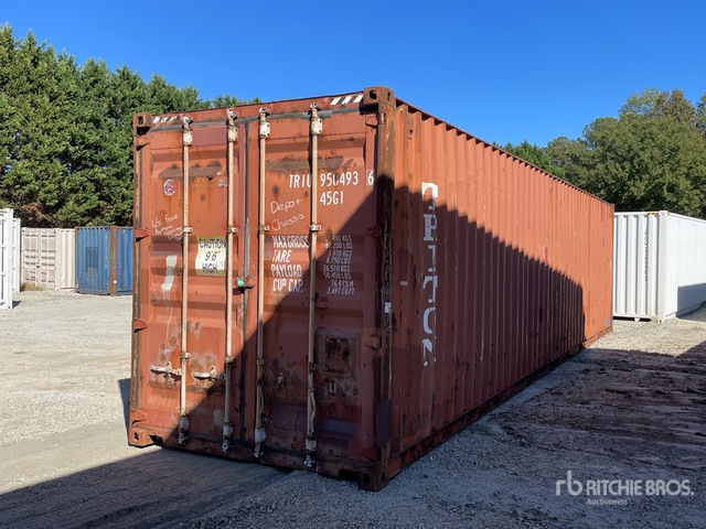 40 ft High Cube Contenedor de almacenamiento | Ritchie Bros. Auctioneers