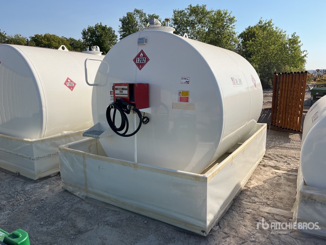 2024 AM Tank 2300N 2376 gal Skid Mounted Steel Fuel Tank (Unused ...
