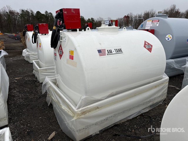 2024 AM Tank AM TANK800 838 gal Skid Mounted Steel Diesel Fuel Tank ...