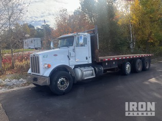 2014 Peterbilt 365 8x4 Flatbed Truck in Petoskey, Michigan, United ...