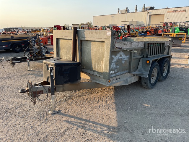 2013 Hitchman 12 ft T/A Dump Remorque utilitaire | Ritchie Bros ...