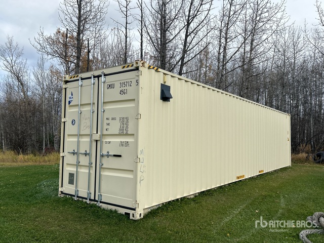 2022 40 ft High Cube Storage Container | Ritchie Bros. Auctioneers