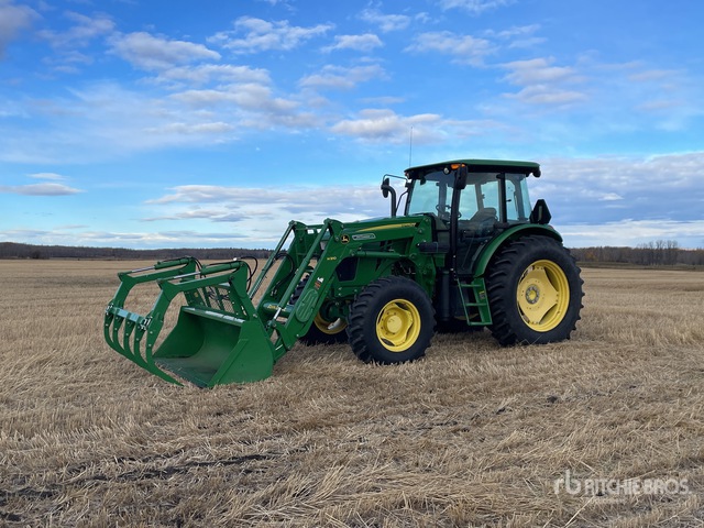 2015 John Deere 6105D 4WD Tractor | Ritchie Bros. Auctioneers