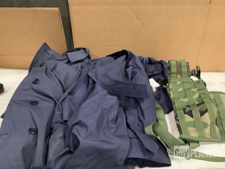Surplus (15) All-Weather Coats, (3) Fighting Load Carriers & Assorted ...