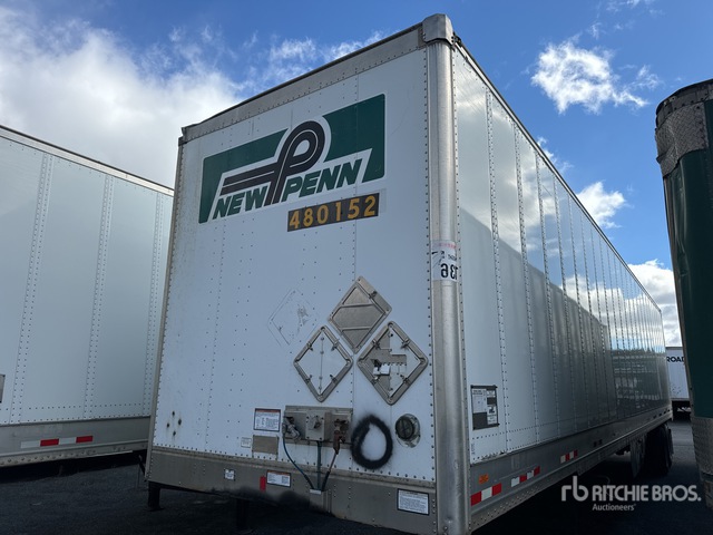 2014 Great Dane 48 ft x 96 in T/A Turntable Van Trailer | Ritchie Bros ...