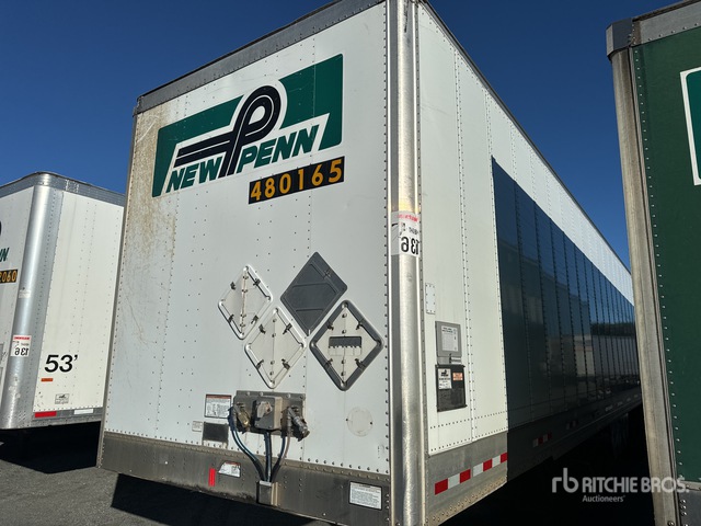 2014 Great Dane 48 ft x 96 in T/A Turntable Van Trailer | Ritchie Bros ...