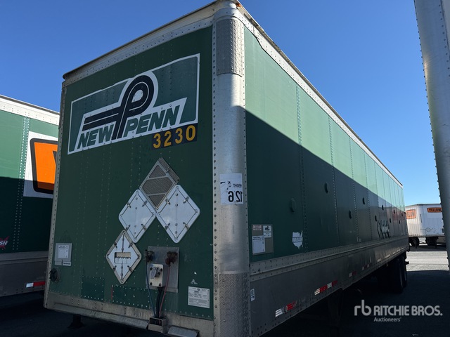 2007 Wabash 45 ft x 96 in T/A Turntable Van Trailer | Ritchie Bros ...