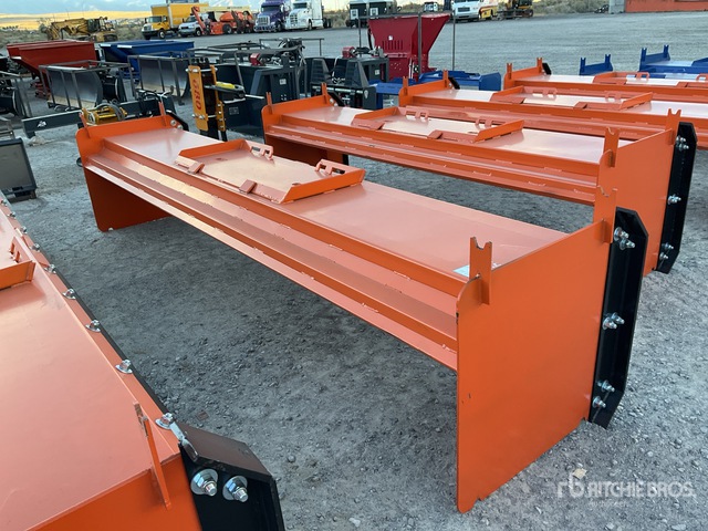 2024 Kit Containers QT-SP-12-23 12 ft Skid Steer Snow Pusher (Unused ...