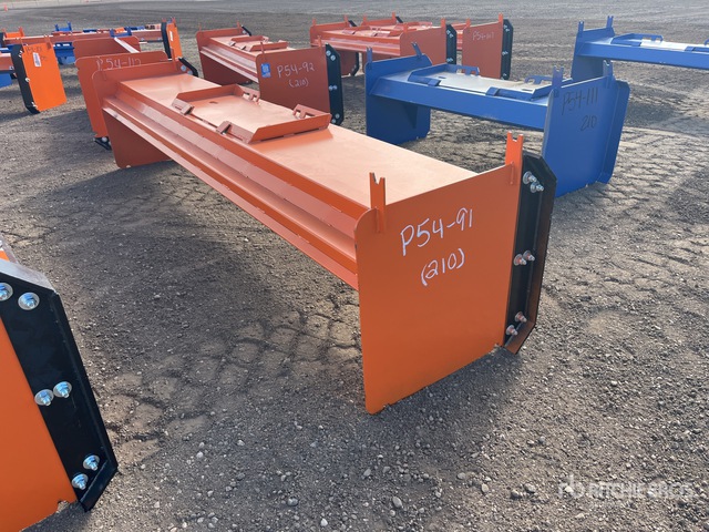 2024 Kit Containers QT-SP-12-23 0 ft 144 in Skid Steer Snow Pusher ...