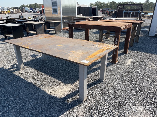 Quantity of (3) Steel Fab Tables | Ritchie Bros. Auctioneers
