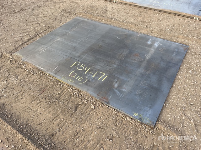 2024 Kit Containers 5 ft x 7 ft (1 in Thick) Steel Plates (Unused ...