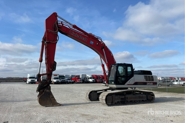 2011 Link-Belt 350 X3 Tracked Excavator | Ritchie Bros. Auctioneers