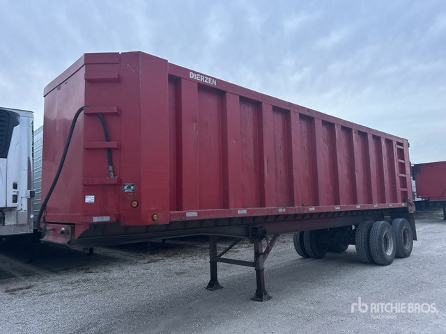 2015 Dierzen 30 ft T/A End Dump Trailer | Ritchie Bros. Auctioneers