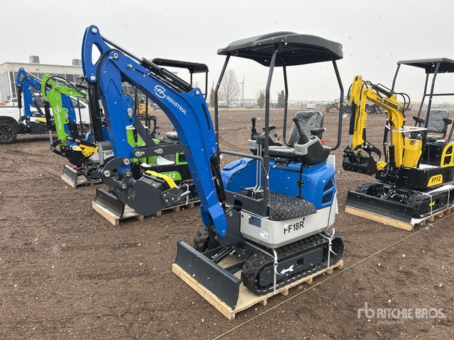 2024 FF Industrial FF18R Mini Excavator (Unused) | Ritchie Bros ...