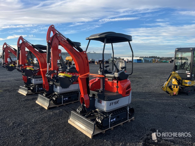 2024 FF Industrial FF18R Mini Excavator (Unused) | Ritchie Bros ...