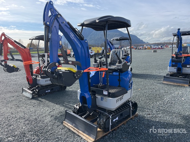 2024 FF Industrial FF18R Mini Excavator (Unused) | Ritchie Bros ...