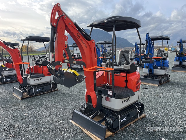 2024 FF Industrial FF18R Mini Excavator (Unused) | Ritchie Bros ...