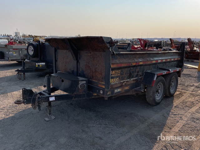 2015 Nova 12 ft T/A Dump Utility Trailer | Ritchie Bros. Auctioneers