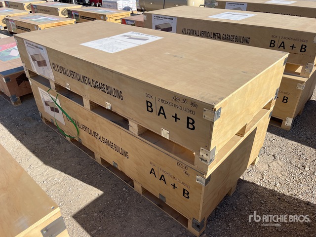 2024 DG2642 42 ft x 26 ft All Vertical Metal Garage Building Shed ...