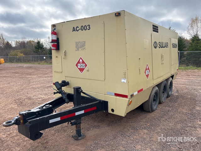 Sullair 1600 DTQ CAT 1600 cfm Mobile Air Compressor | Ritchie Bros ...