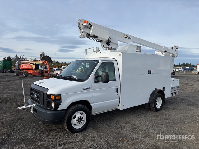 Altec AT200A on 2017 Ford E350 XL 4x2 COE Van Mounted Aerial Lift ...