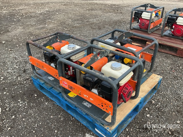 2018 Belle G3401S 2.5 kW Skid-Mounted Quantity Of 3 Portable Generator ...