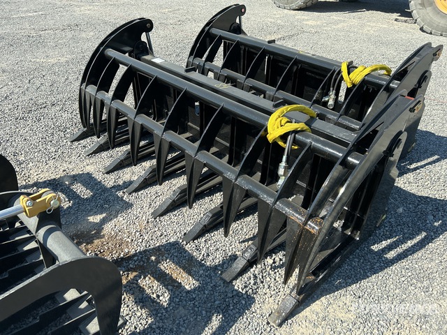 All-Star 84 in Heavy Duty Skid Steer Root Rake (Unused) | Ritchie Bros ...