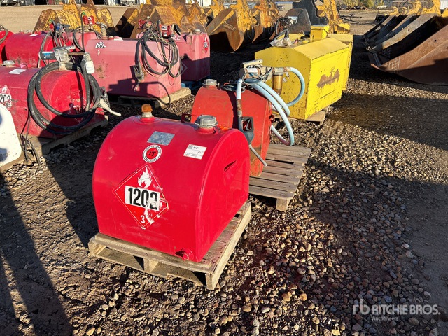 Quantity of (2) Tidy tank 230 L Portable Steel Diesel Fuel Tank ...