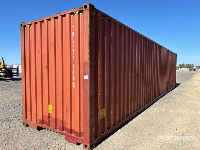 40 ft High Cube Storage Container | Ritchie Bros. Auctioneers