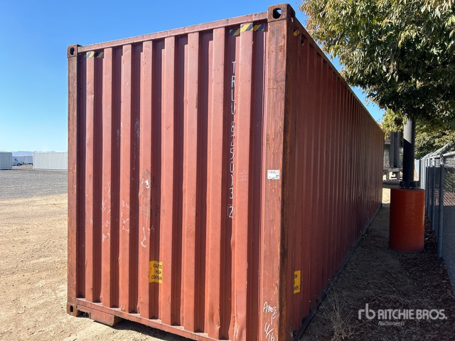 40 ft High Cube Contenedor de almacenamiento | Ritchie Bros. Auctioneers