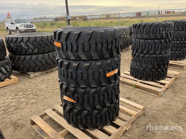 Quantity of (4) Master skid 12-16.5 Tires (Unused) | Ritchie Bros ...