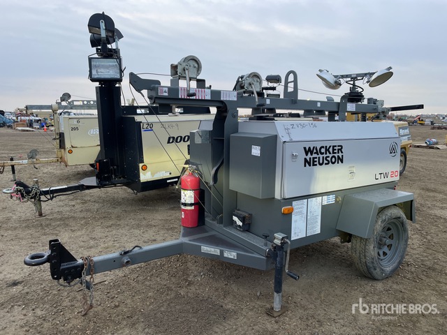 2012 Wacker Neuson LTW20Z1 18.6 kW Light Tower | Ritchie Bros. Auctioneers